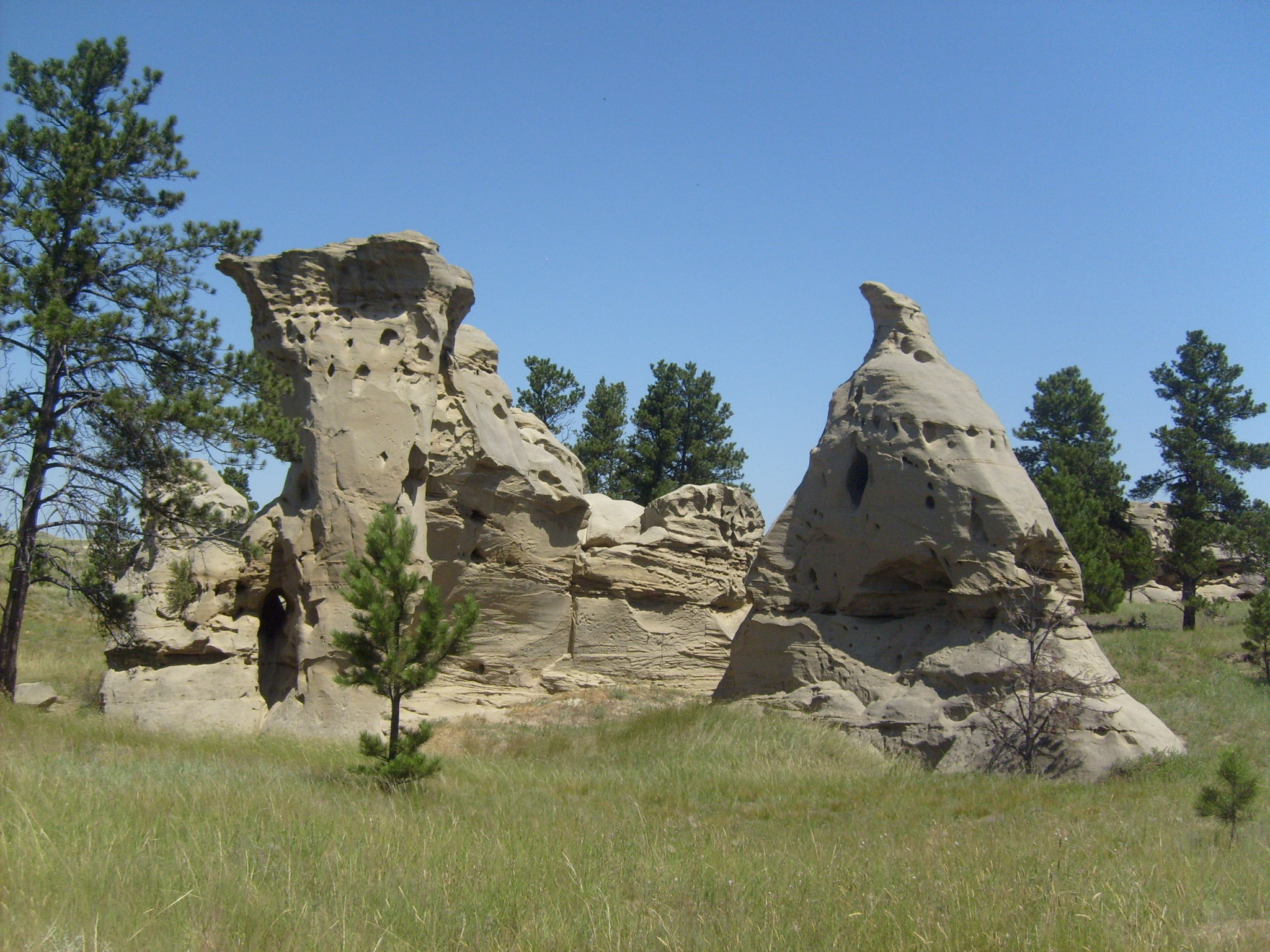 Medicine Rocks State Park - Roadtrip.DK